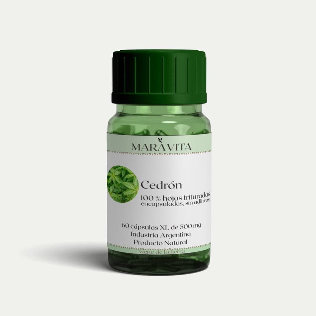 Cedrón en Cápsulas – Maravita • viene de la tierra
