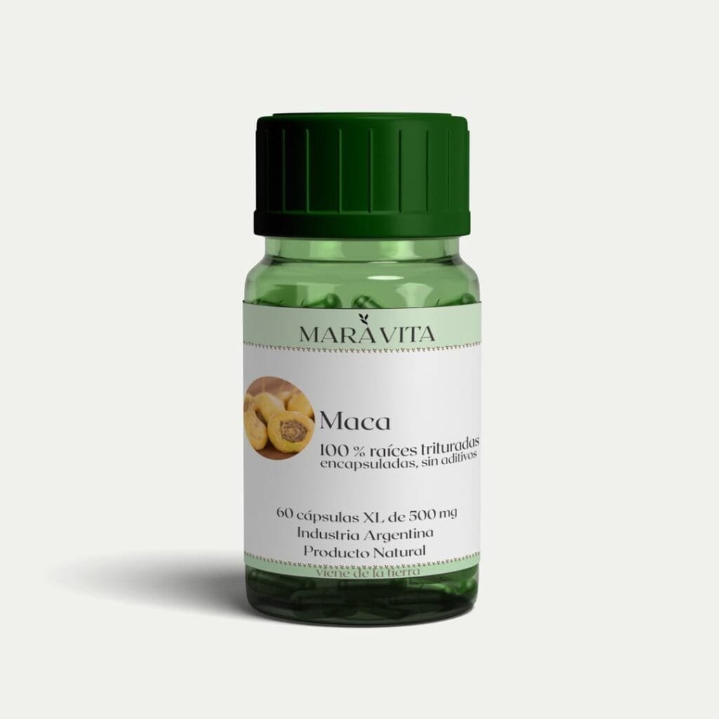 Maca Andina en Cápsulas – Maravita • viene de la tierra